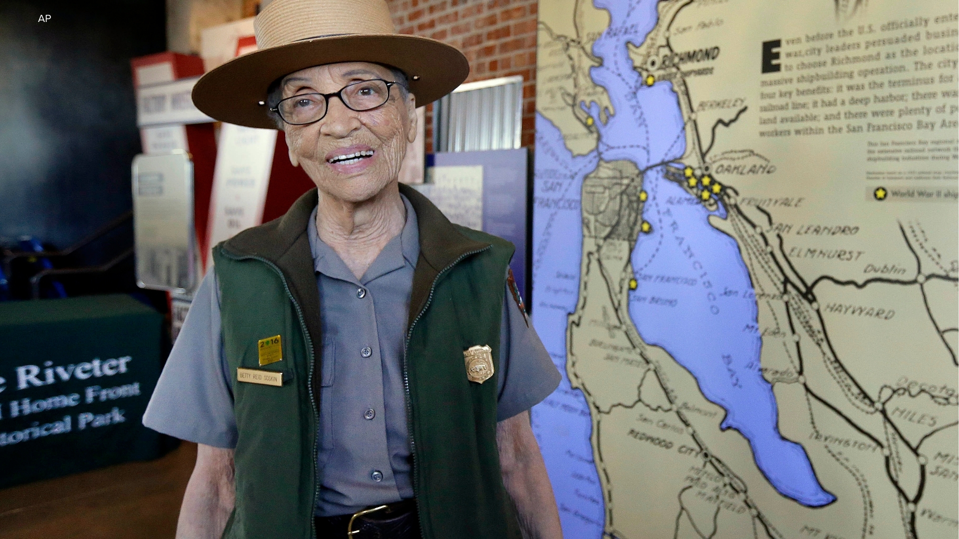 Betty Reid Soskin, best known as America's oldest national park ranger ...