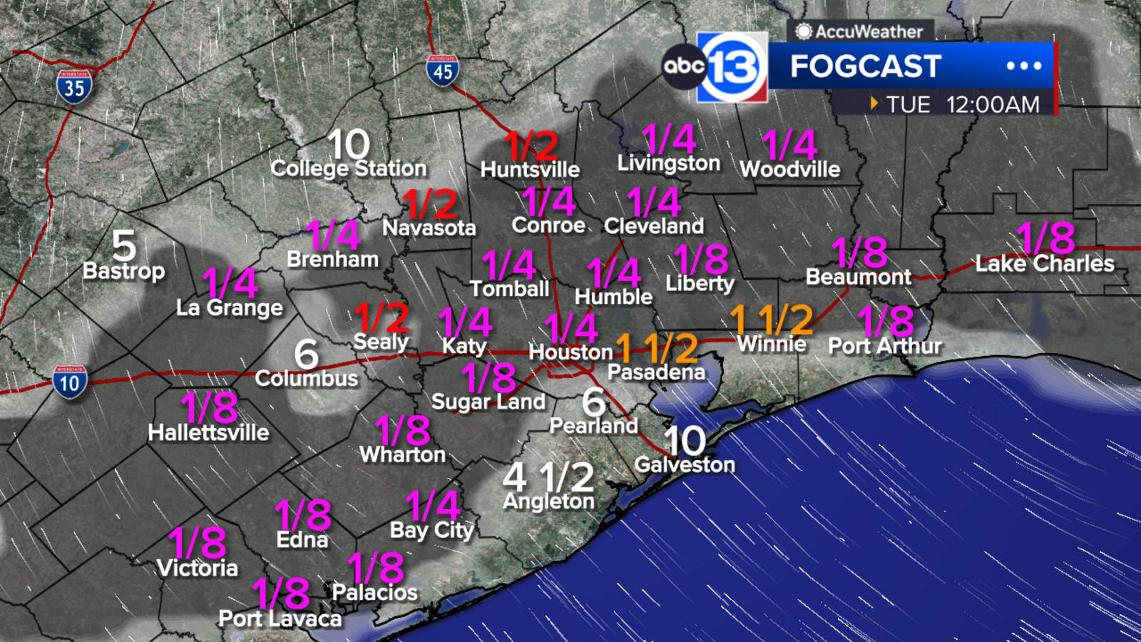Houston Weather: Sea fog and record high temperatures for Christmas ...