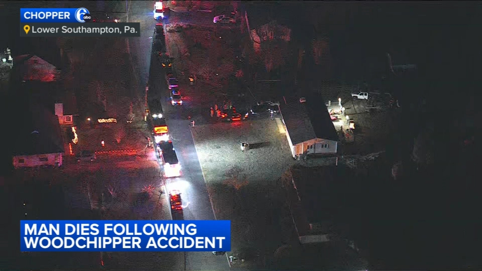 Man dies after accident involving wood chipper in Lower Southampton ...