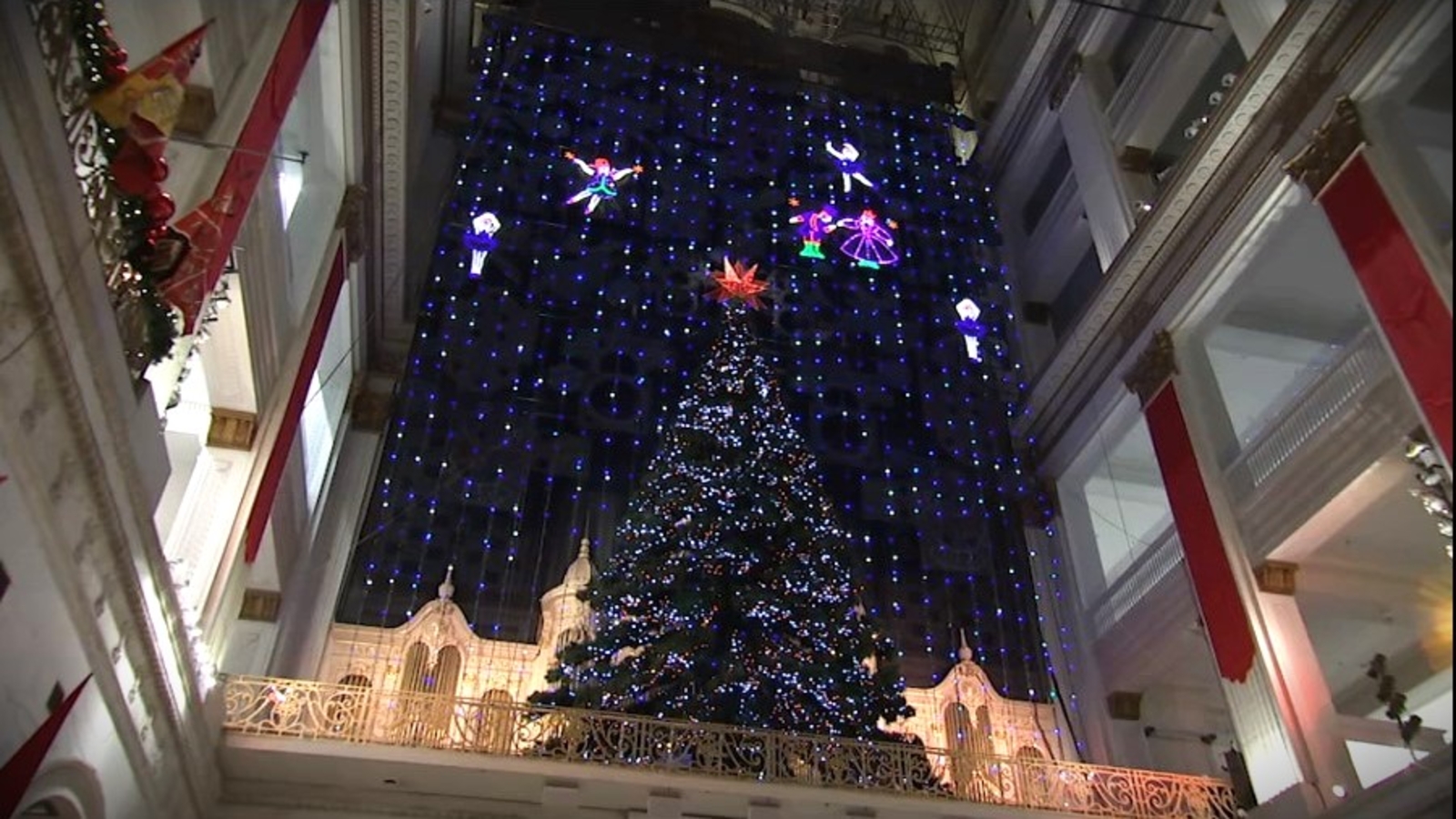 The Wanamaker Light Show and Dickens Village return for the holidays ...