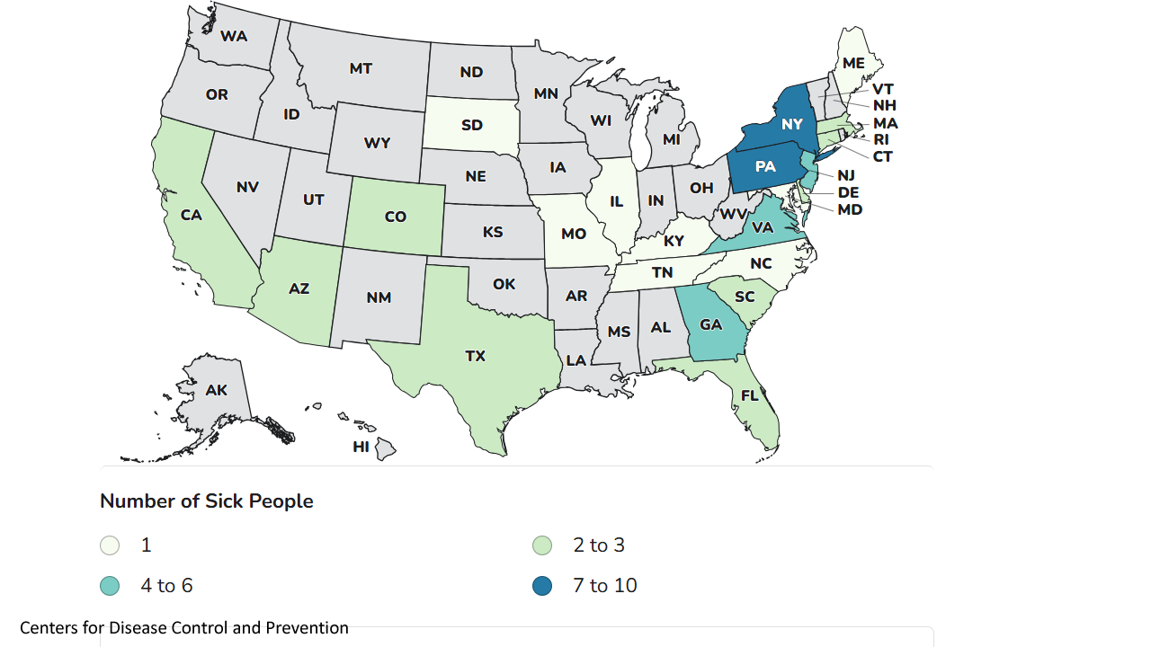 Raw oysters linked to ongoing salmonella outbreak infecting 64 across ...