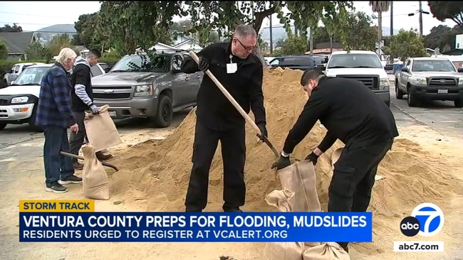 Latest look at the atmospheric river moving across SoCal - ABC7 Los Angeles
