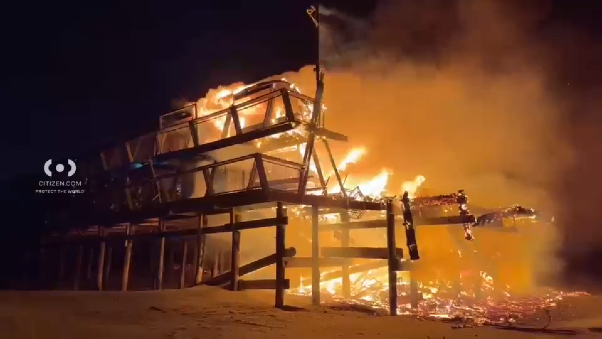 Raging Fire Beach