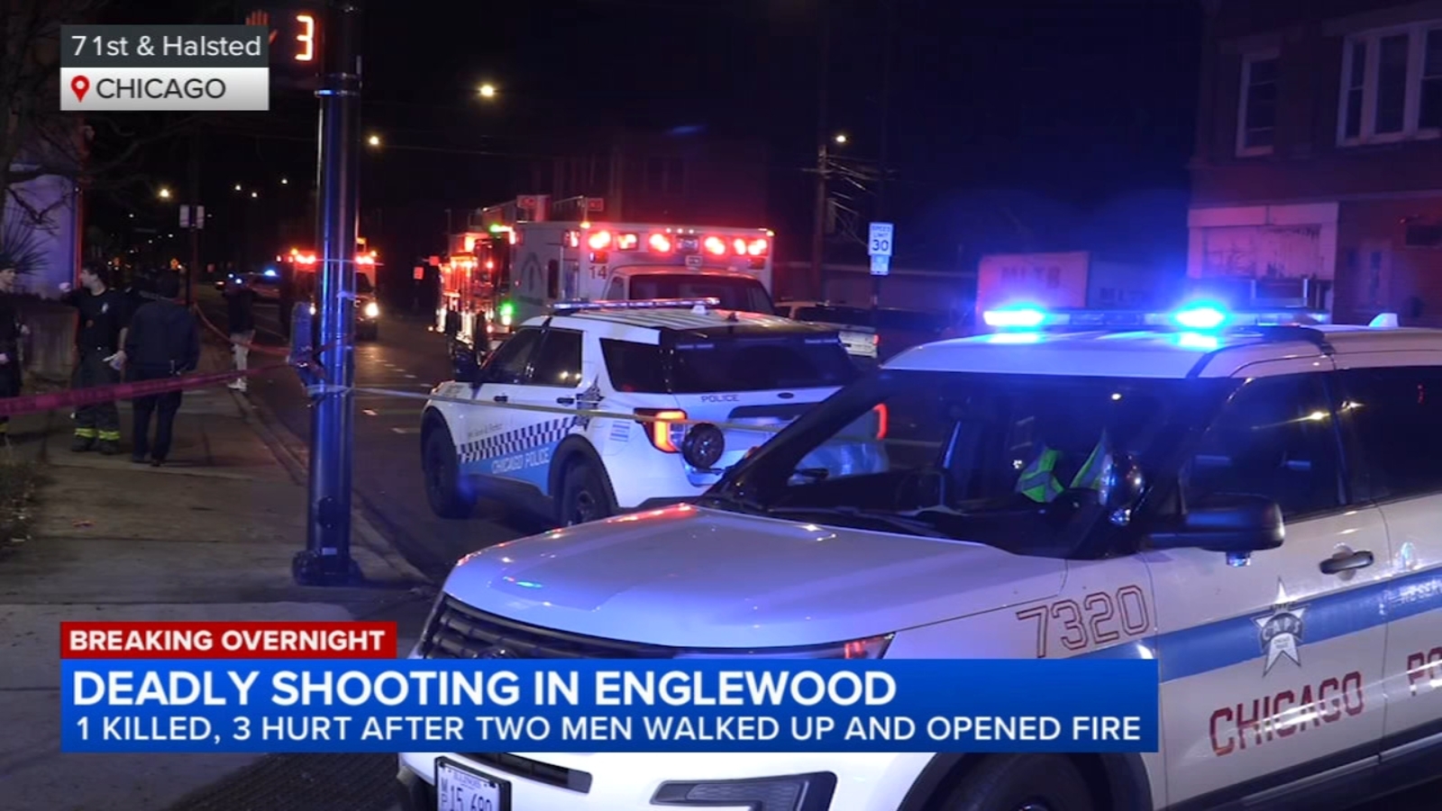Chicago mass shooting kills 1, injures 3 on Halsted in Englewood: CPD ...