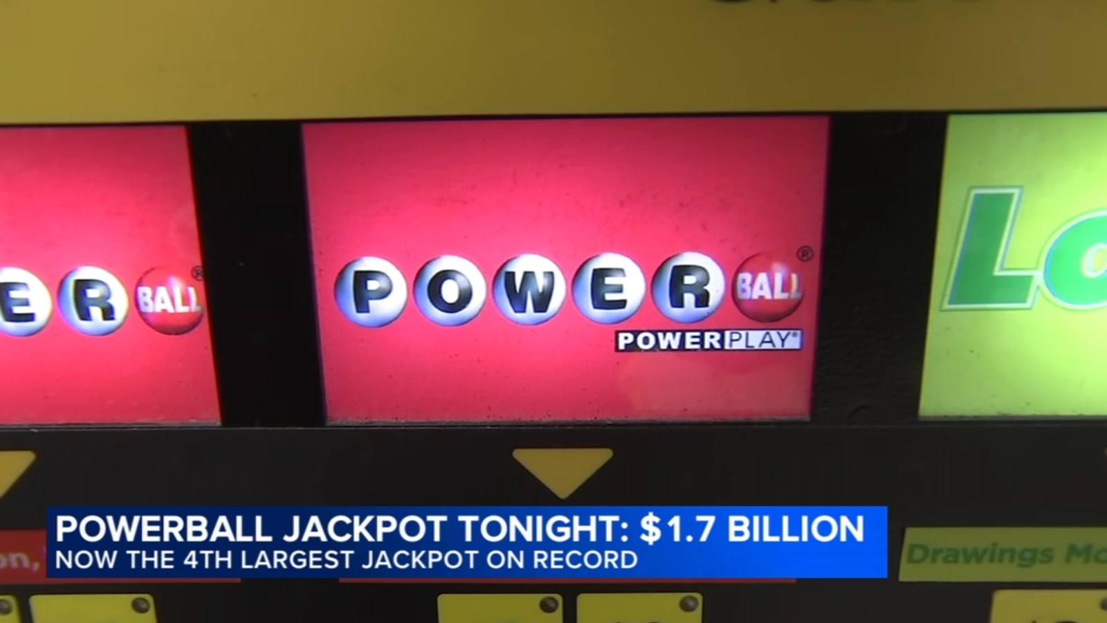 Illinois Lottery players excited for $1.7 billion Powerball jackpot in Christmas Eve drawing; $1 ...