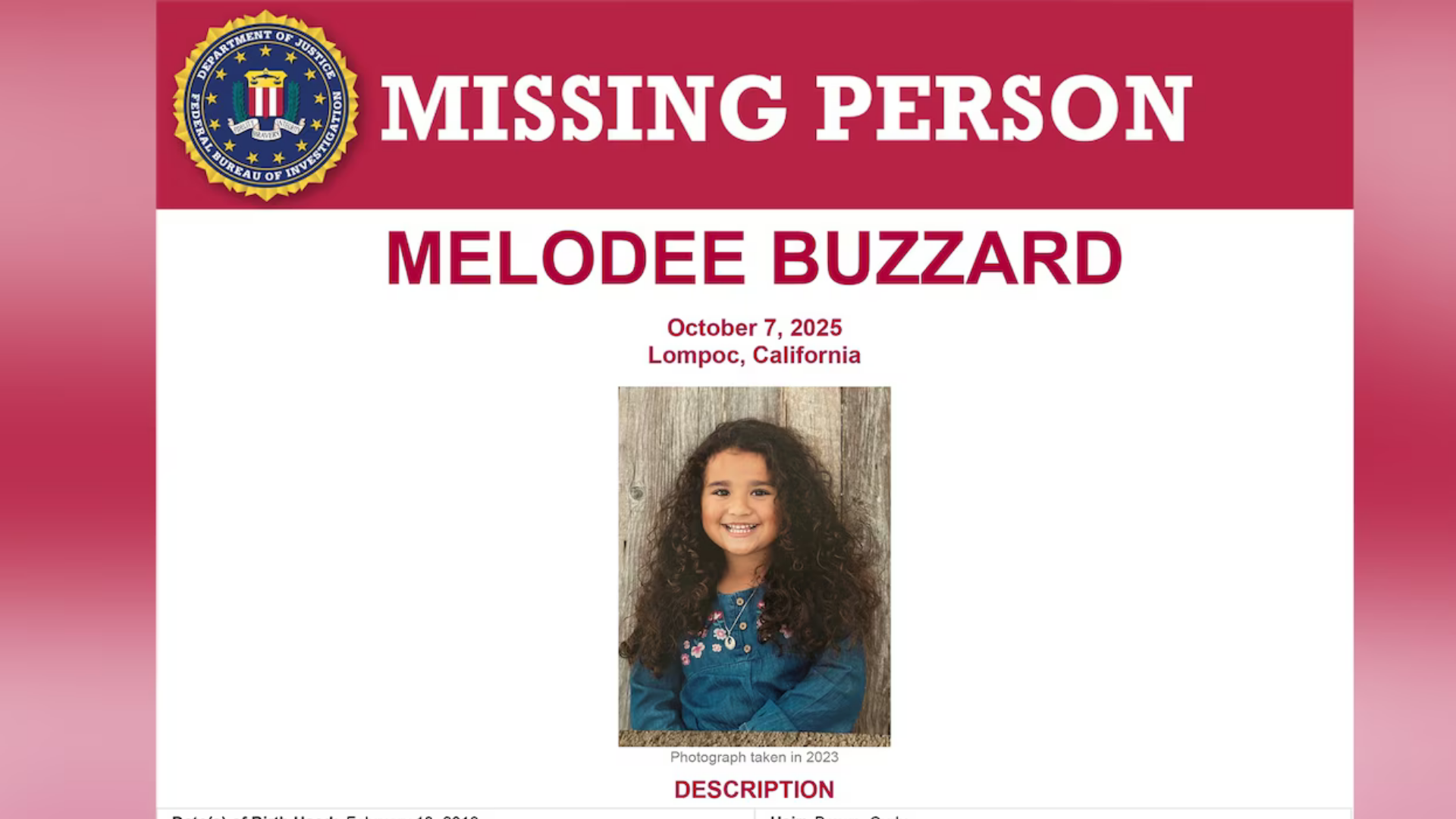 Missing girl Melodee Buzzard was killed: A timeline of the tragic case ...