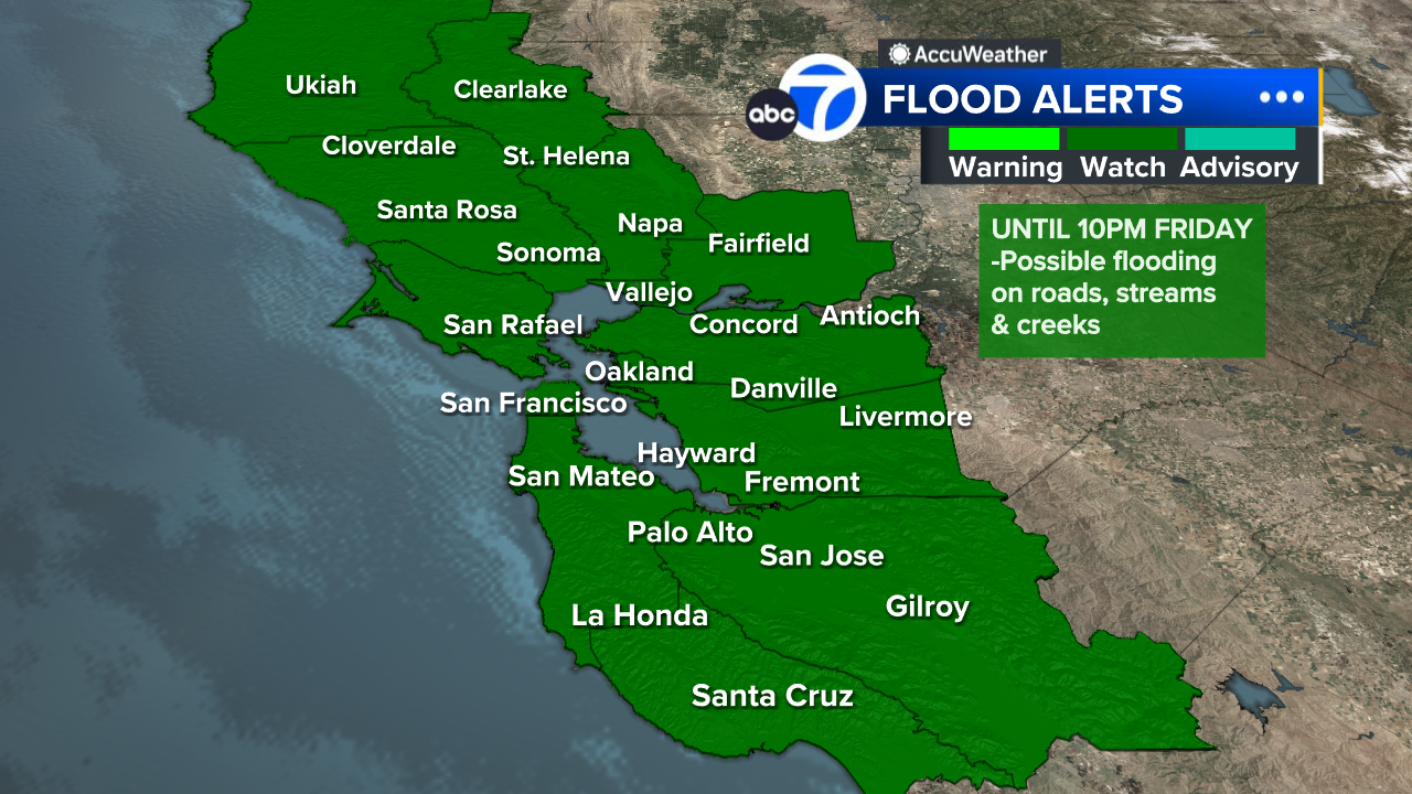 San Francisco Bay Area weather timeline: Heavy rain, damaging winds for Christmas week storm; up ...