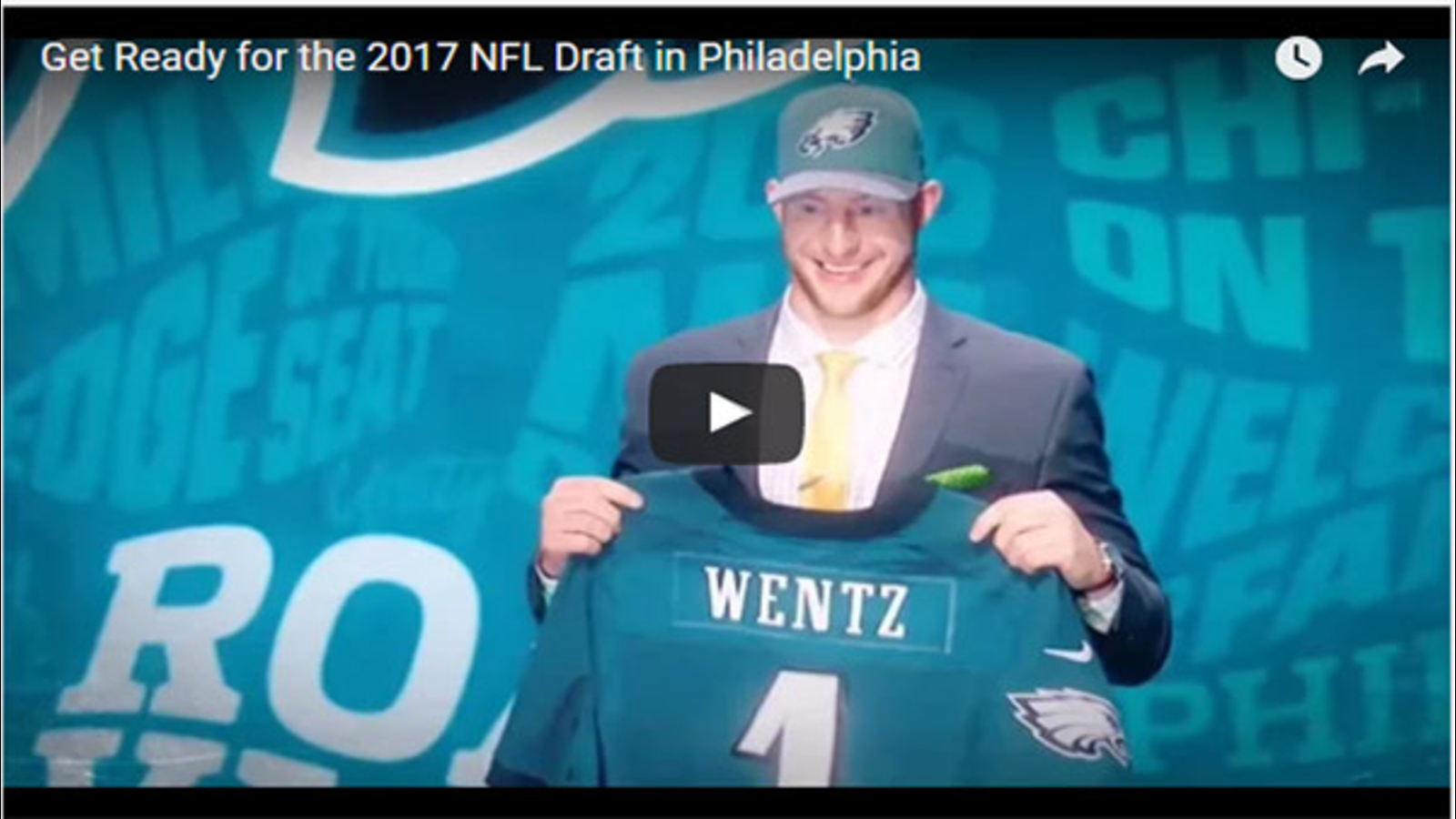See video announcement of NFL Draft in Philly - 6abc Philadelphia