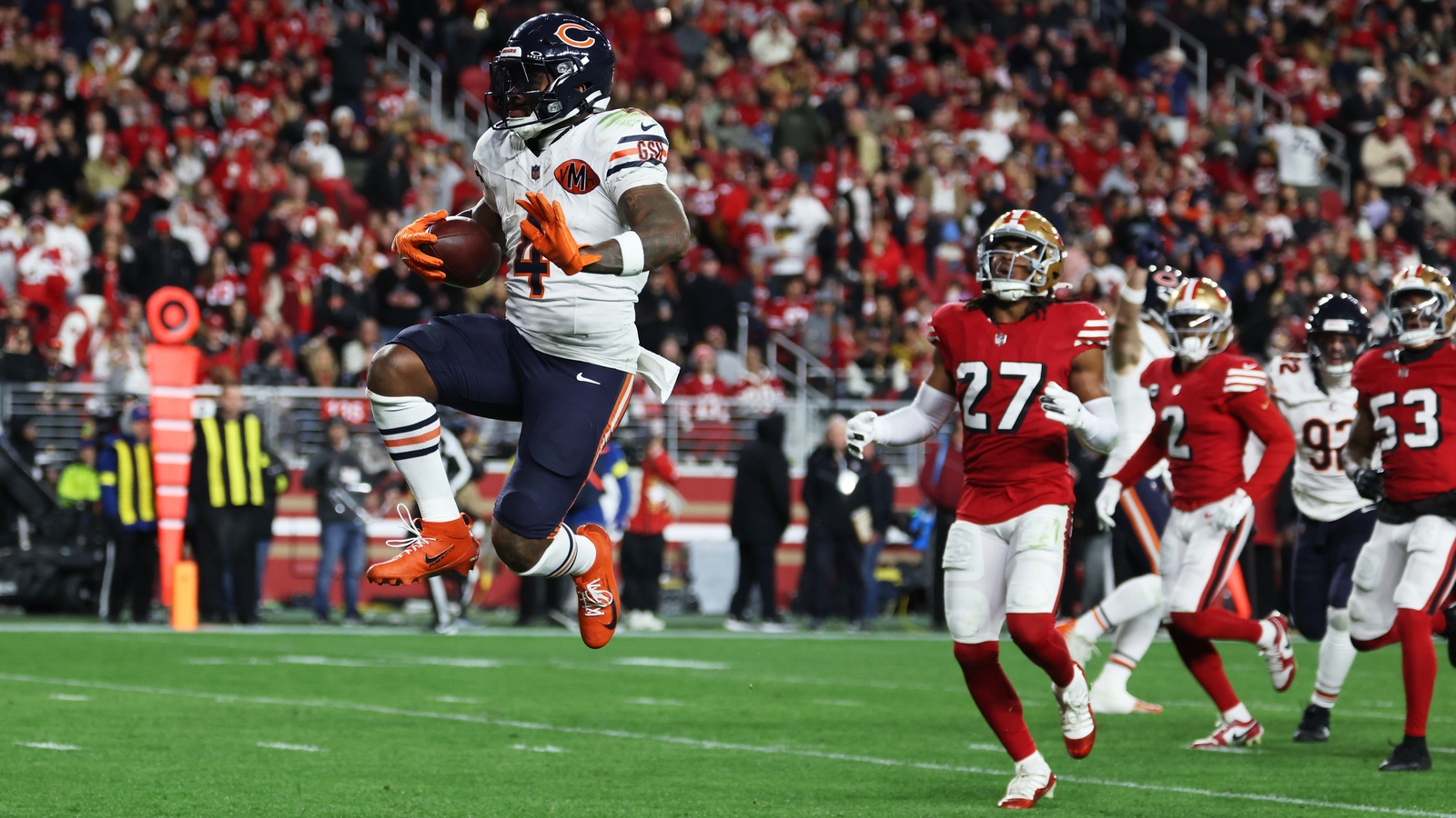 NFL news: Chicago Bears lose to San Francisco 49ers in high-scoring NFC ...