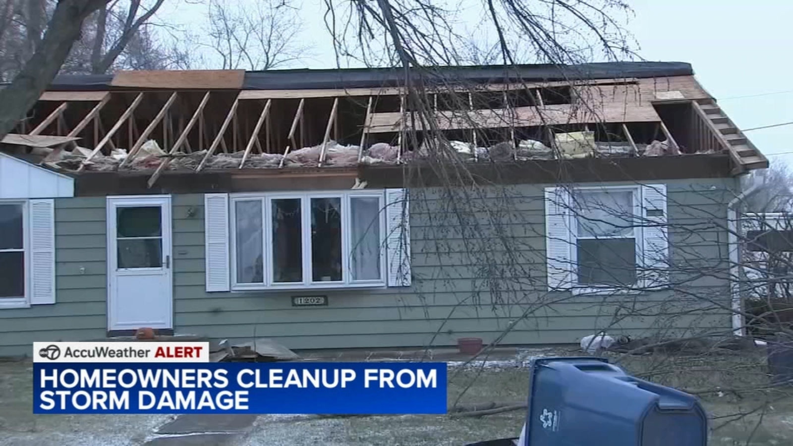 Chicago weather: Parts of Illinois cleaning up after storm damage; NWS ...