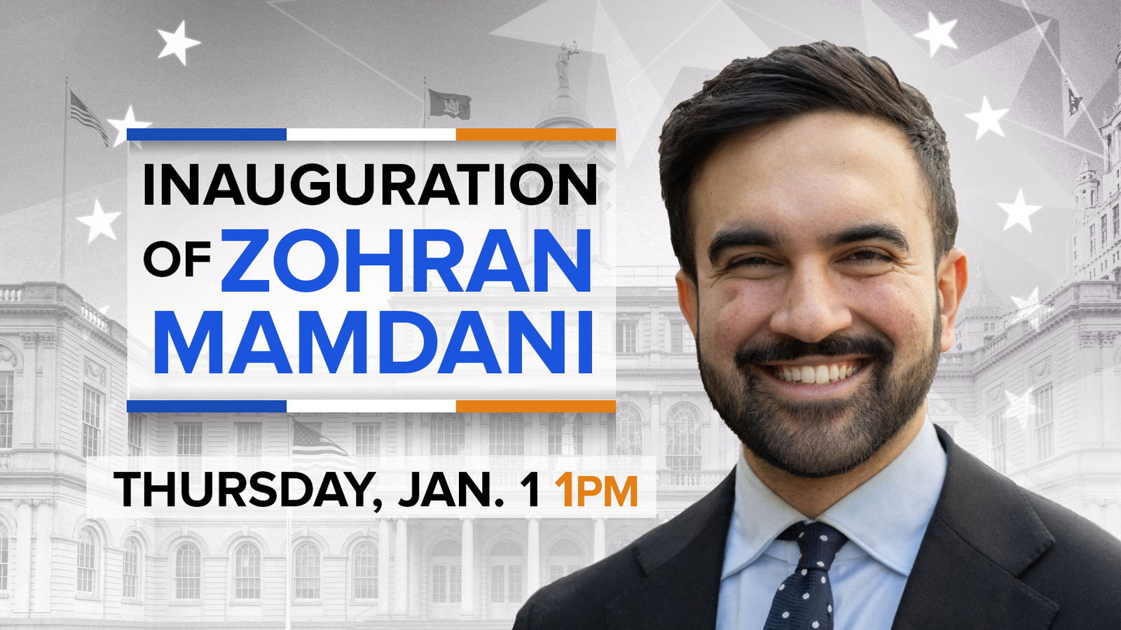 Zohran Mamdani inauguration: Street closures, time and where NYC mayor ...