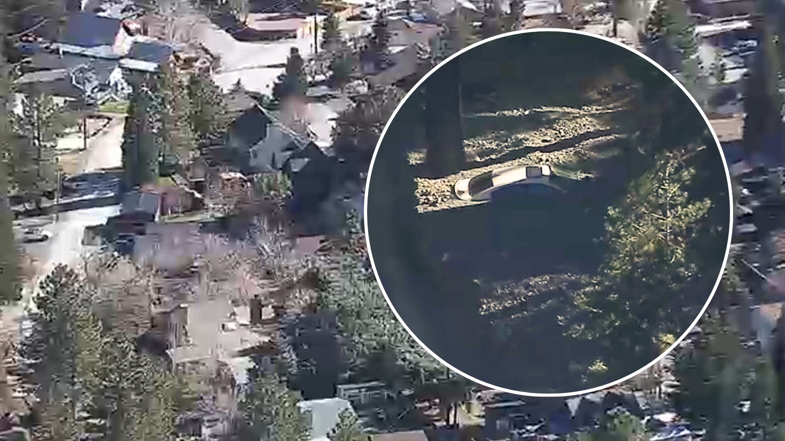 AIR7 captures first aerial view of Wrightwood storm damage - ABC7 Los ...