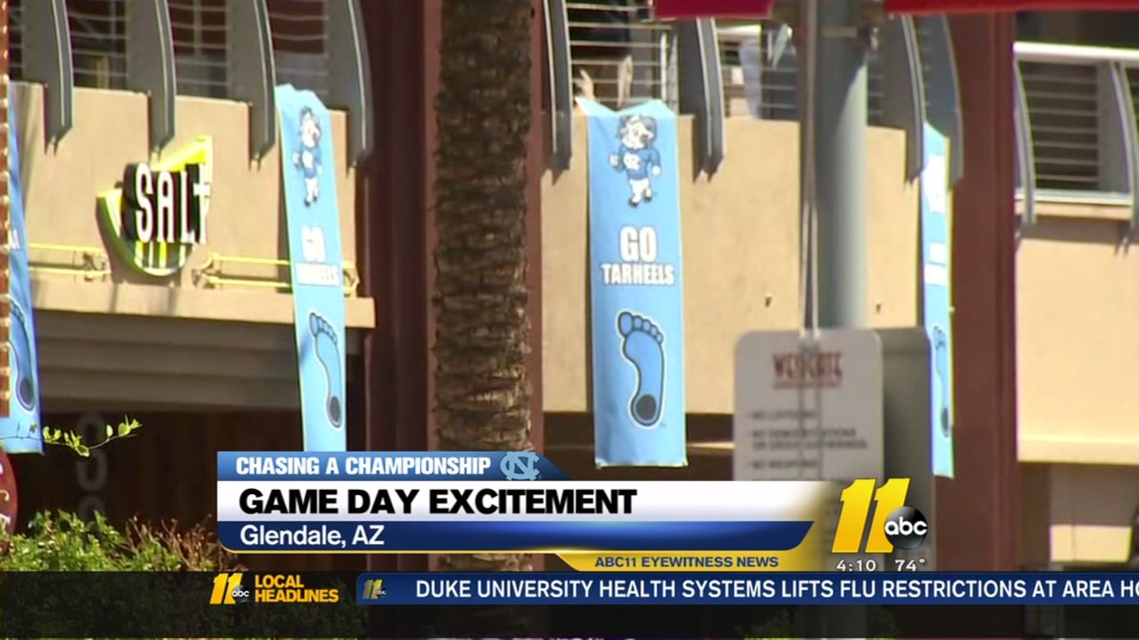 UNC fans come in from all over the world - ABC11 Raleigh-Durham