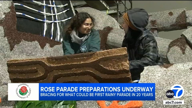 Rose Parade in Pasadena could see rain for first time in 20 years ...