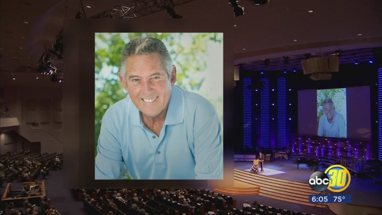 Friends and family bid final goodbye to former ABC30 anchor John ...