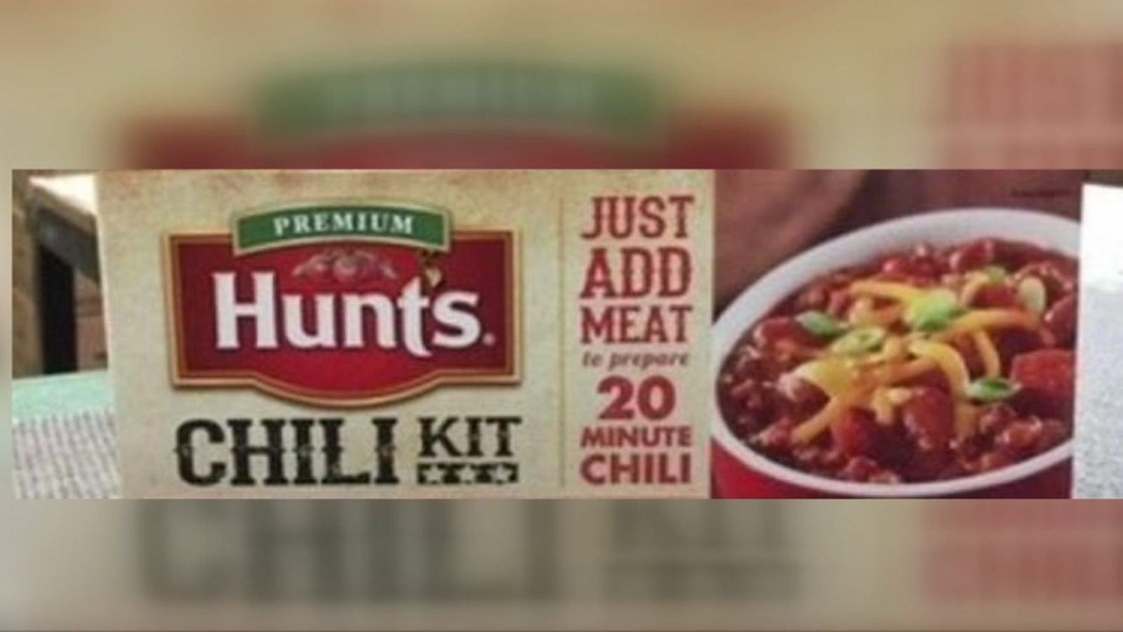 Conagra recalls Hunt's chili kits; may contain salmonella - ABC13 Houston