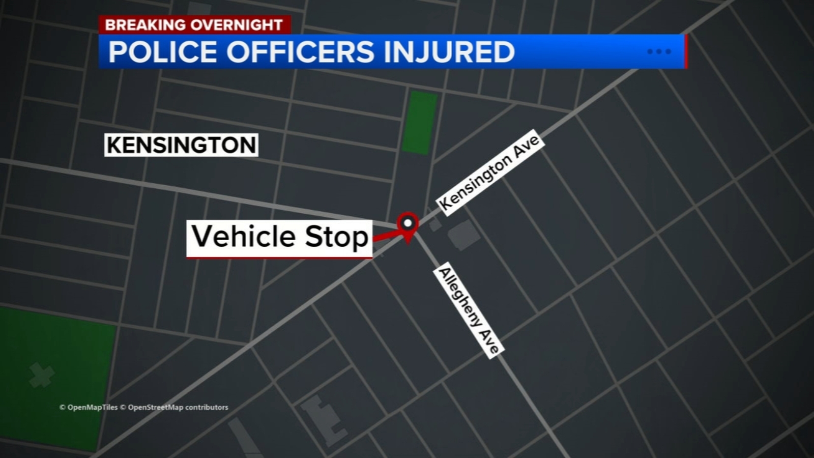 Three Philadelphia police officers injured during vehicle stop - 6abc ...