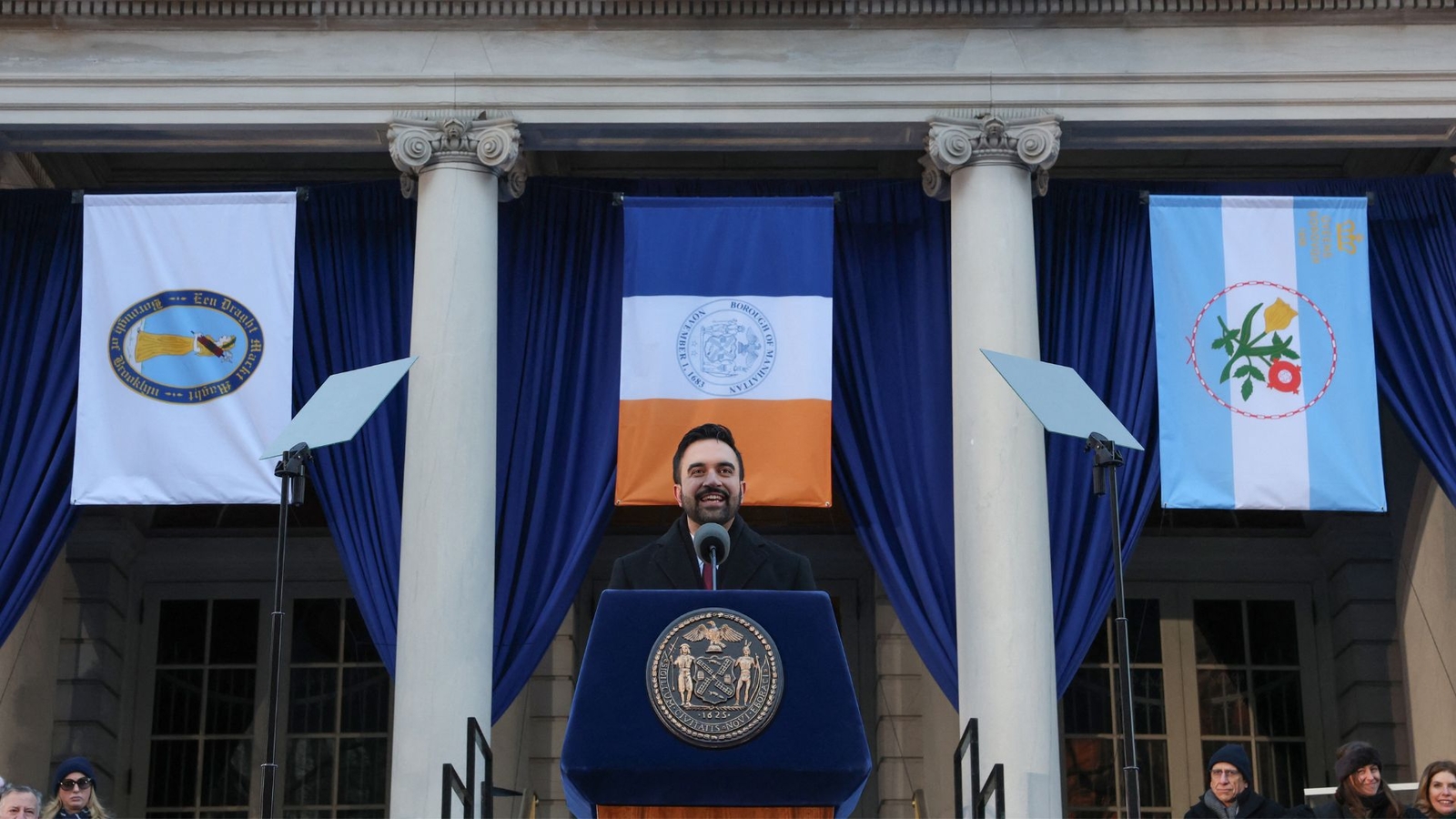 Zohran Mamdani inauguration: NYC mayor vows to govern 'audaciously ...