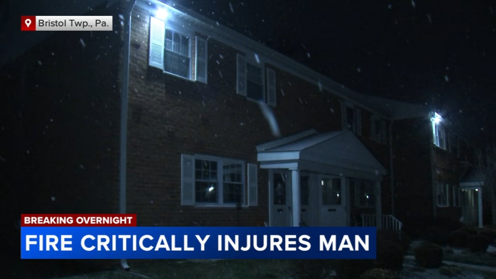 Man critically injured in fire inside apartment in Bristol Township ...