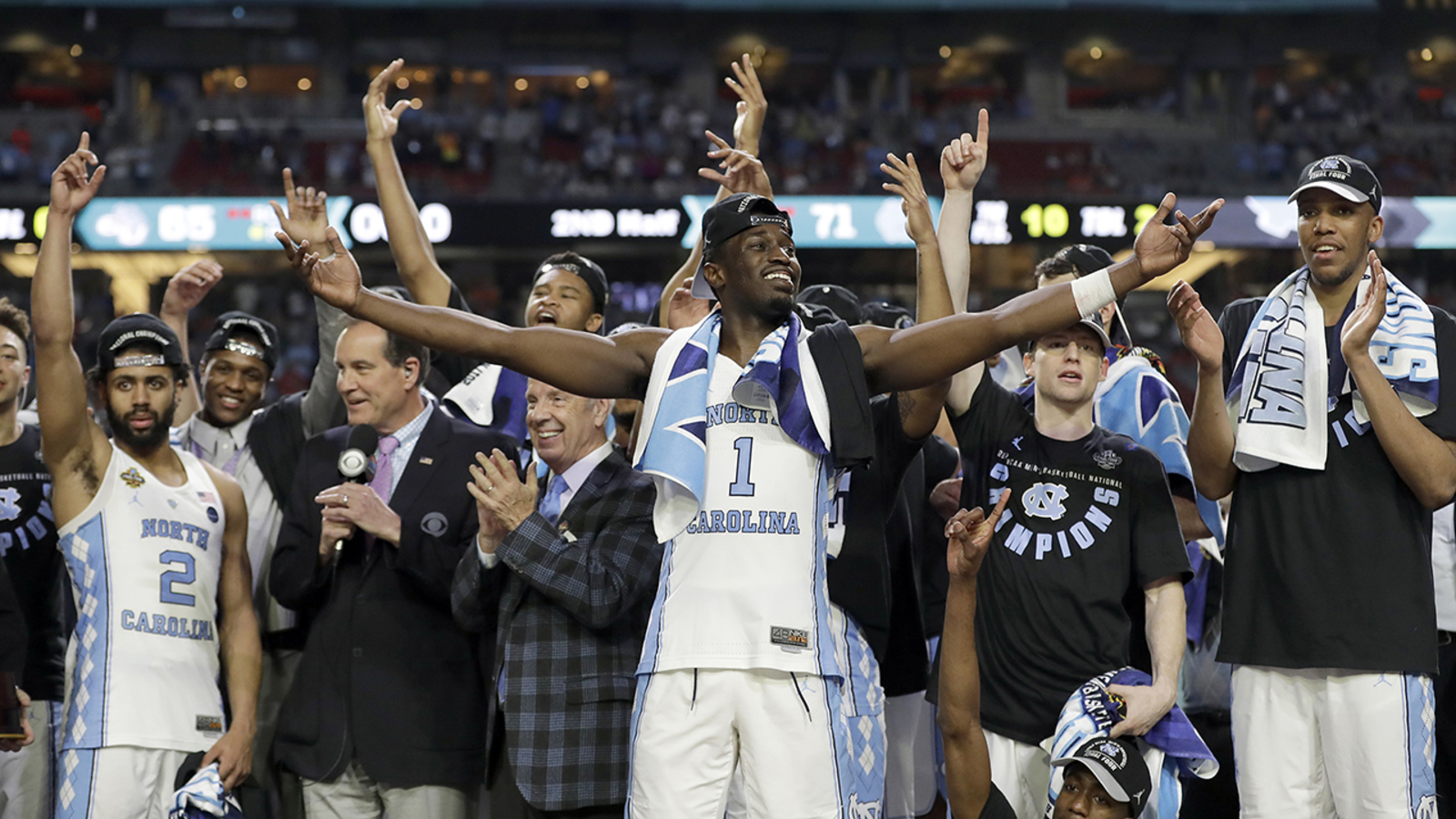 PHOTOS: UNC plays Gonzaga for national title - ABC11 Raleigh-Durham