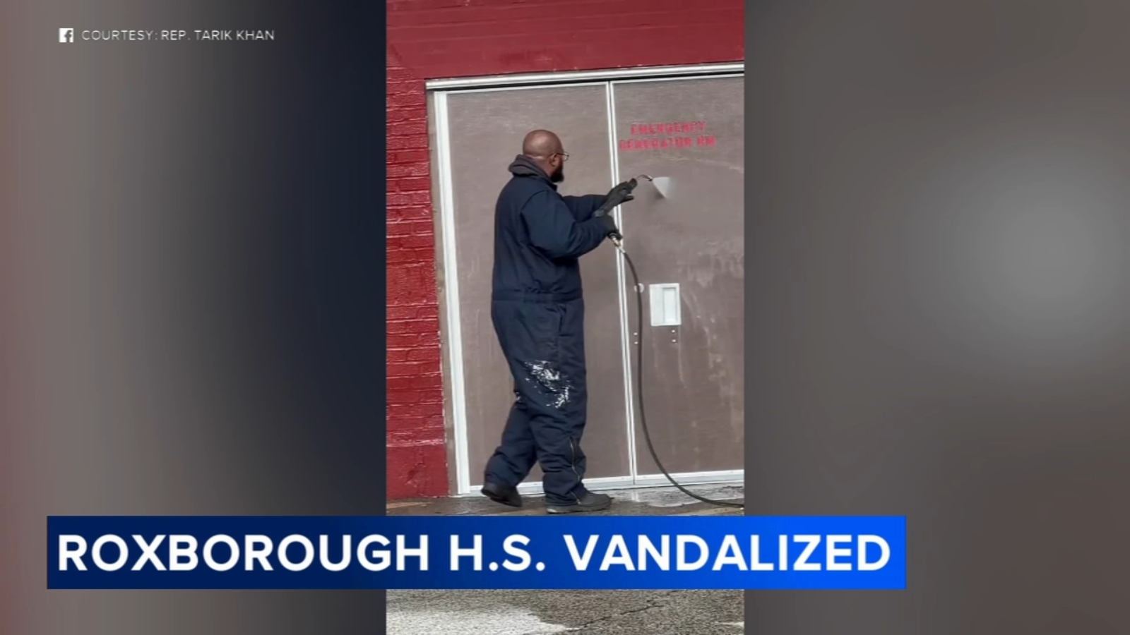 Racist, antisemitic graffiti found at Roxborough High School - 6abc ...