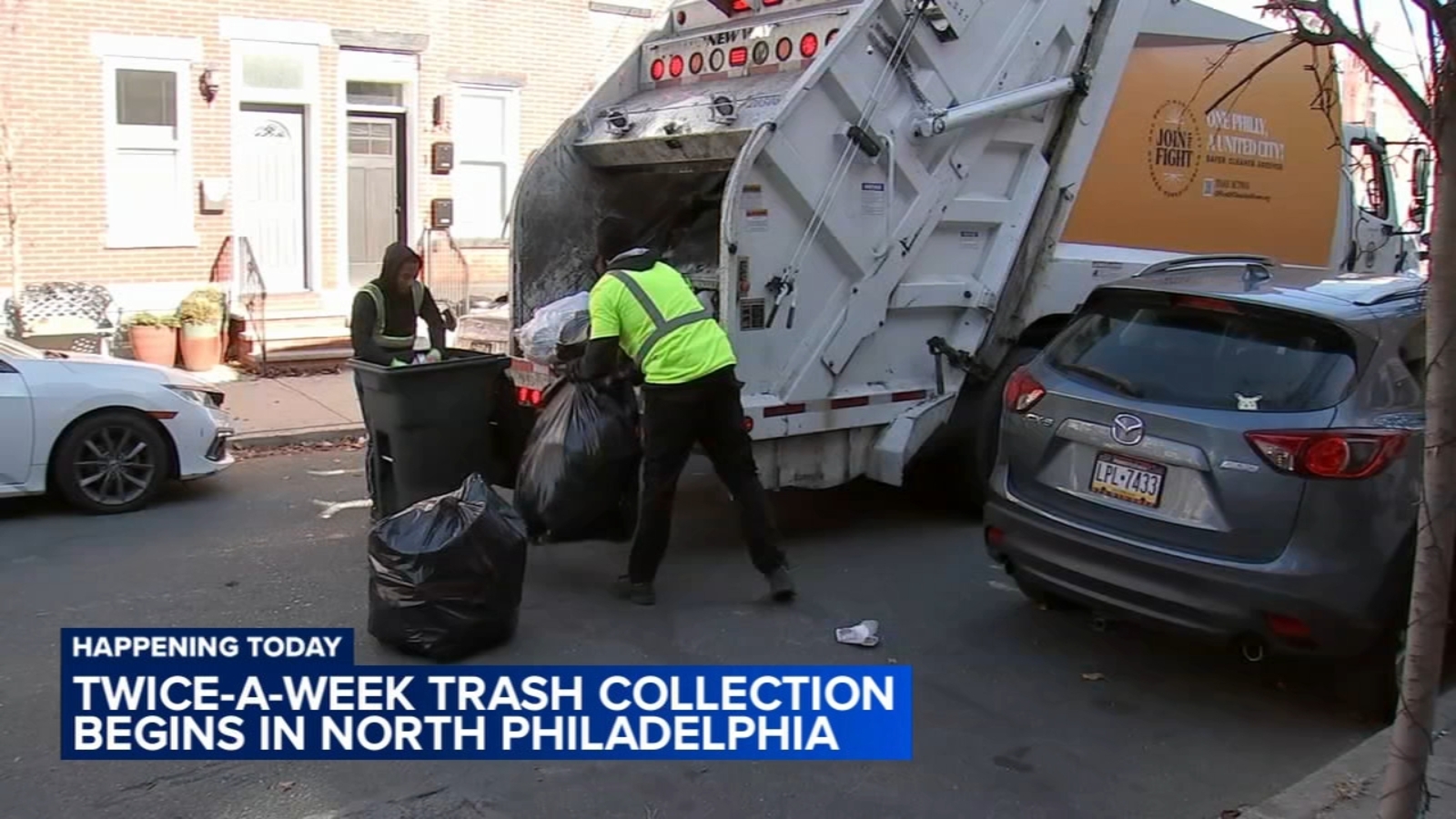 Twice-a-week-trash pickup begins in North Philadelphia - 6abc Philadelphia