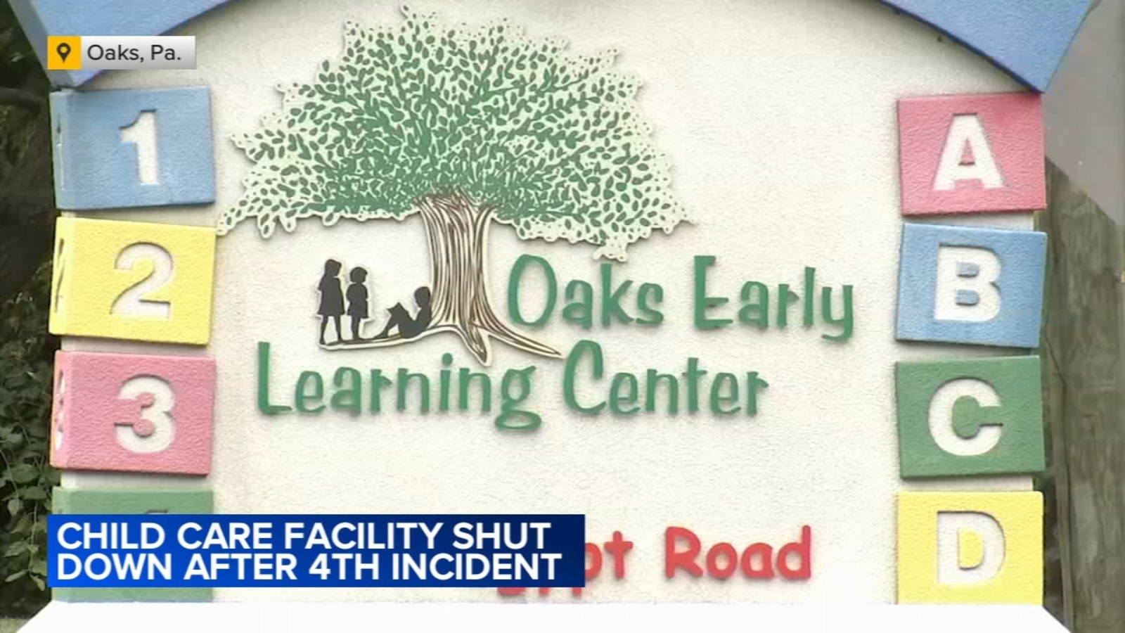 Oaks Early Learning Center shut down after 4th incident - 6abc Philadelphia