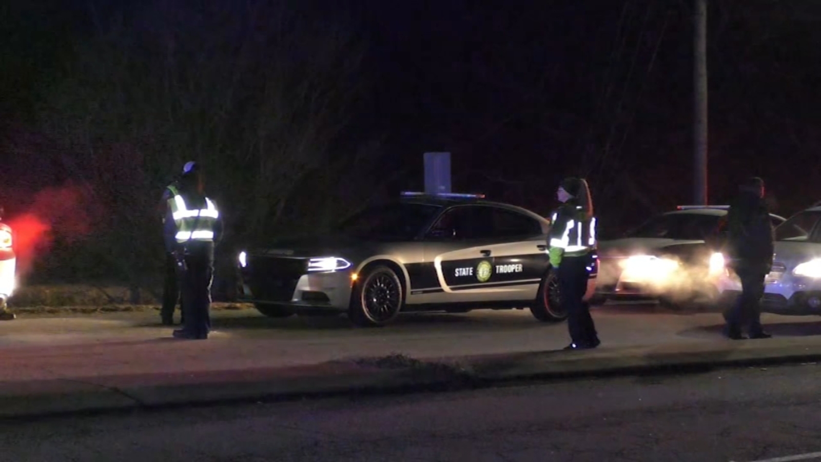 Johnston County High Speed Chase Ends With Crash And Search For Two