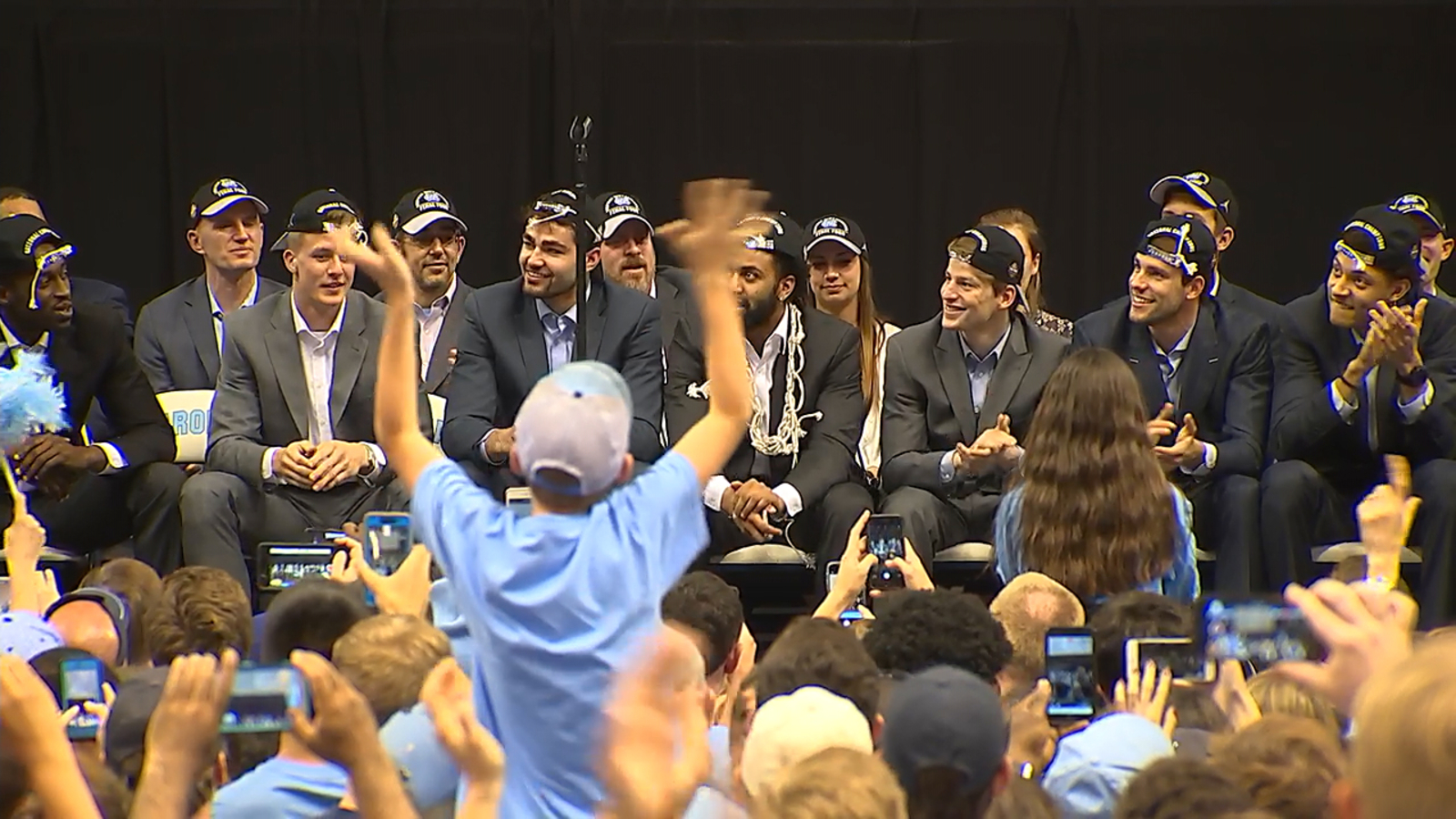 PHOTOS: Tar Heels return home after national championship win - ABC11 ...