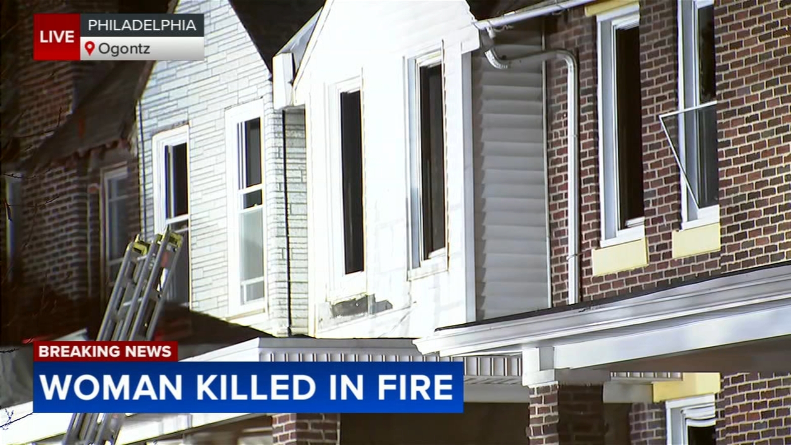 Woman killed in row home fire in Philadelphia's Ogontz neighborhood ...