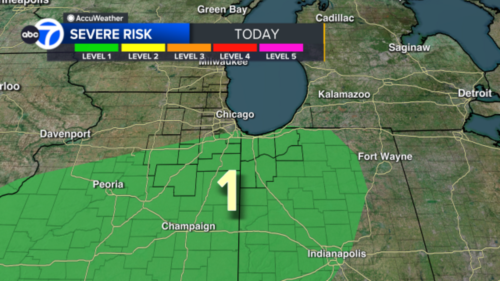Chicago, IL severe weather outlook today: Heavy rain showers ...