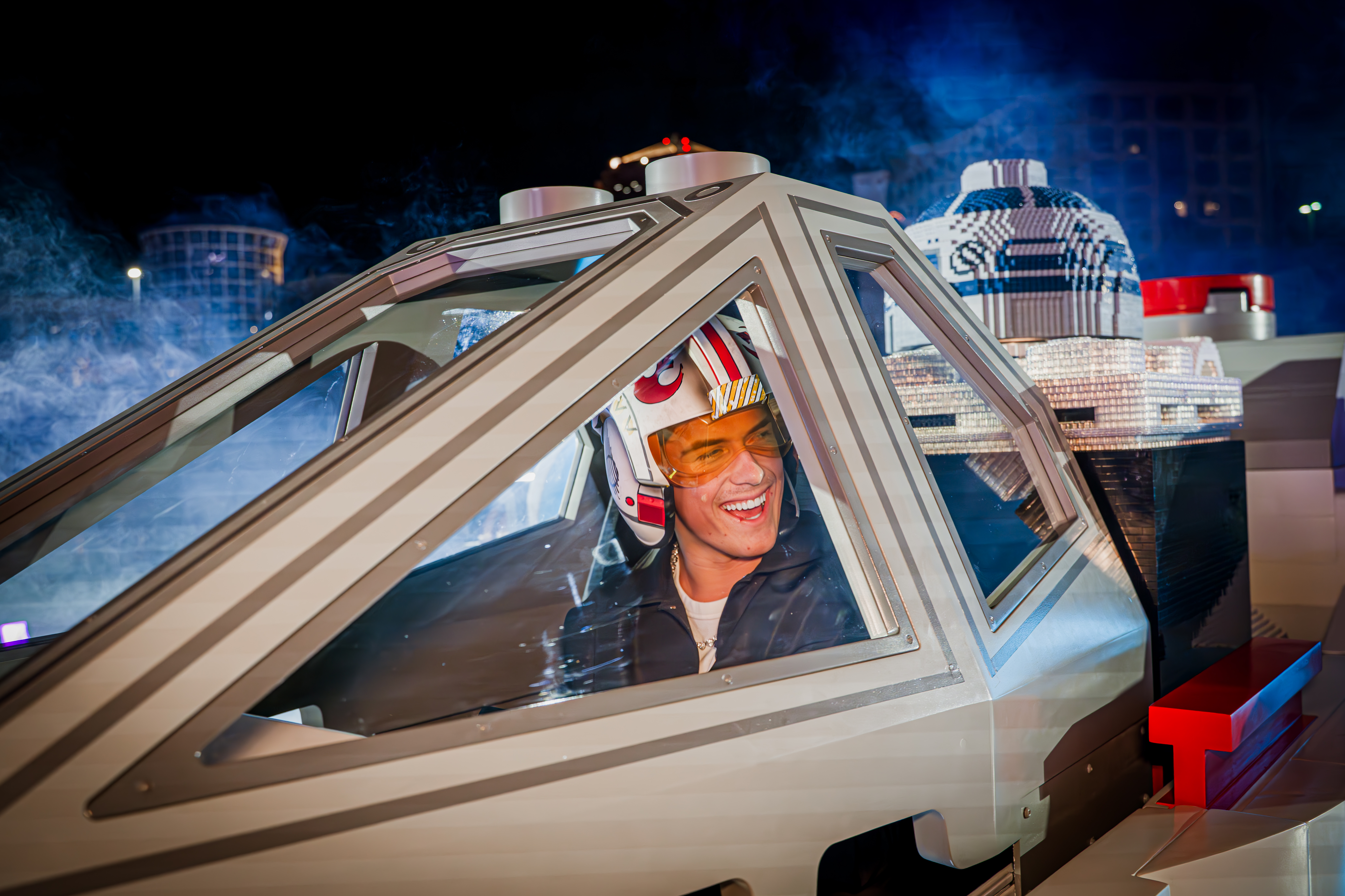 LEGO 'Star Wars' Death Star lights up the Las Vegas Sphere with first ...