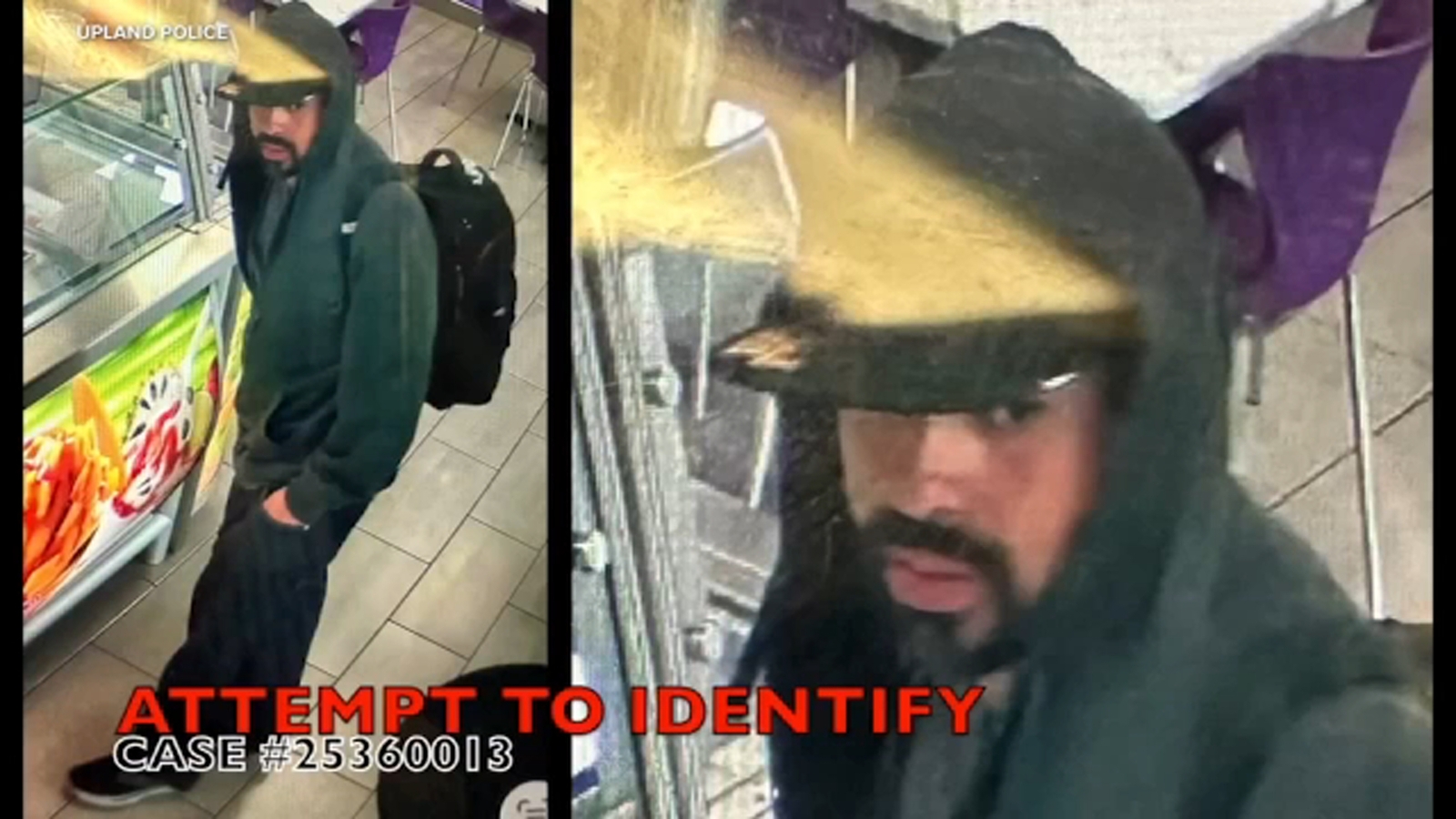 Upland police seeking robbery suspect who pulled knife on ice cream ...