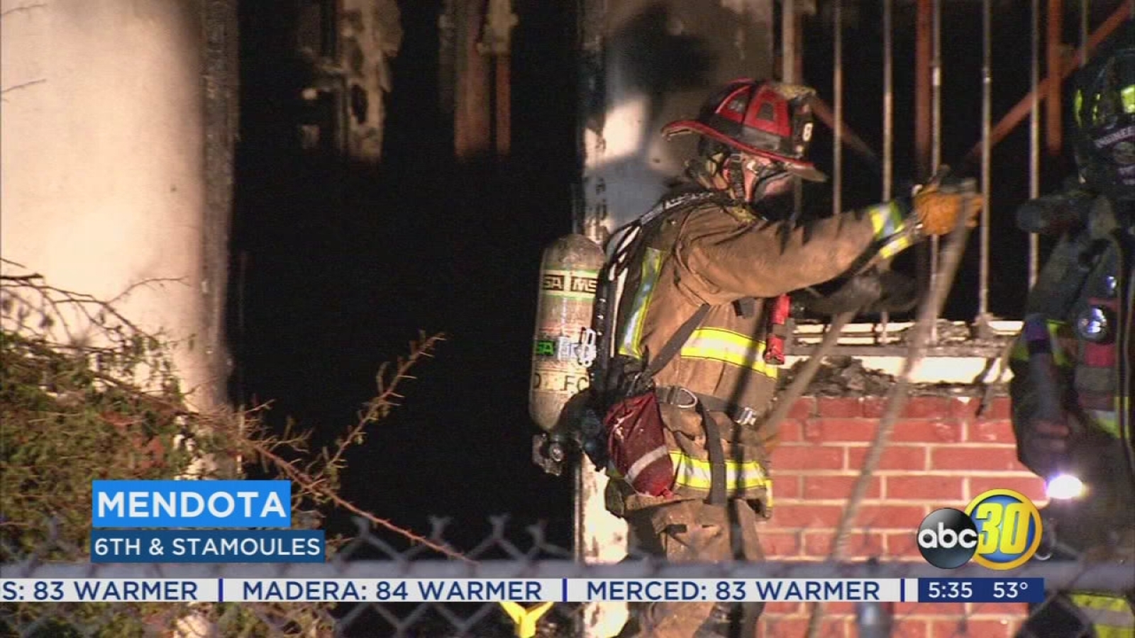 Squatters blamed for house fire in Mendota - ABC30 Fresno