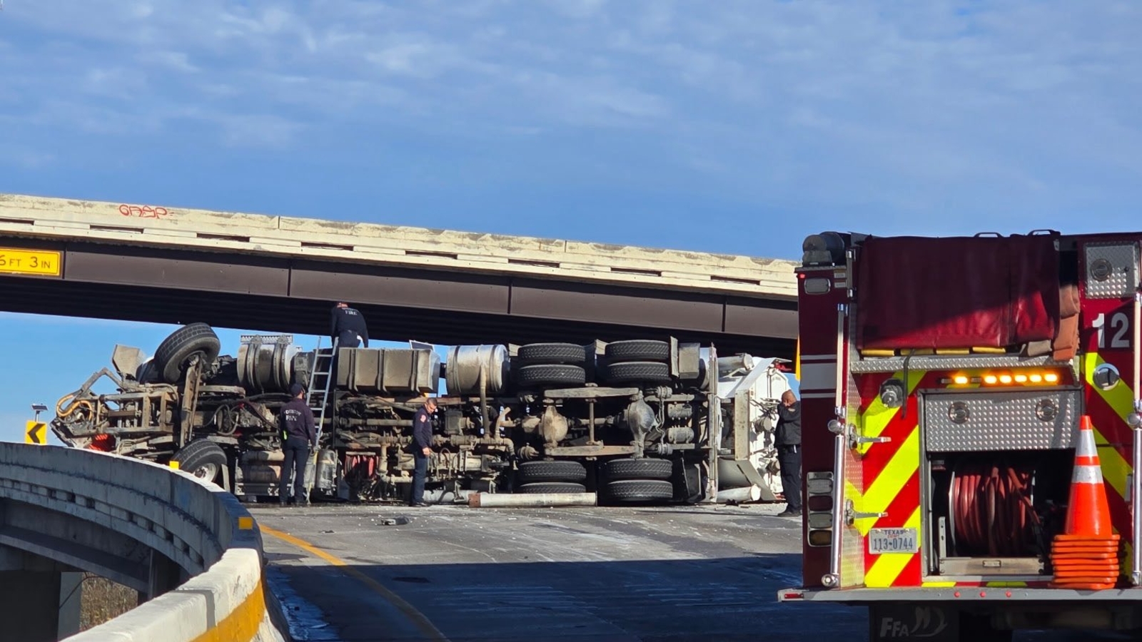Houston traffic: Rollover crash shuts down NB Eastex Fwy ramp to 610 ...