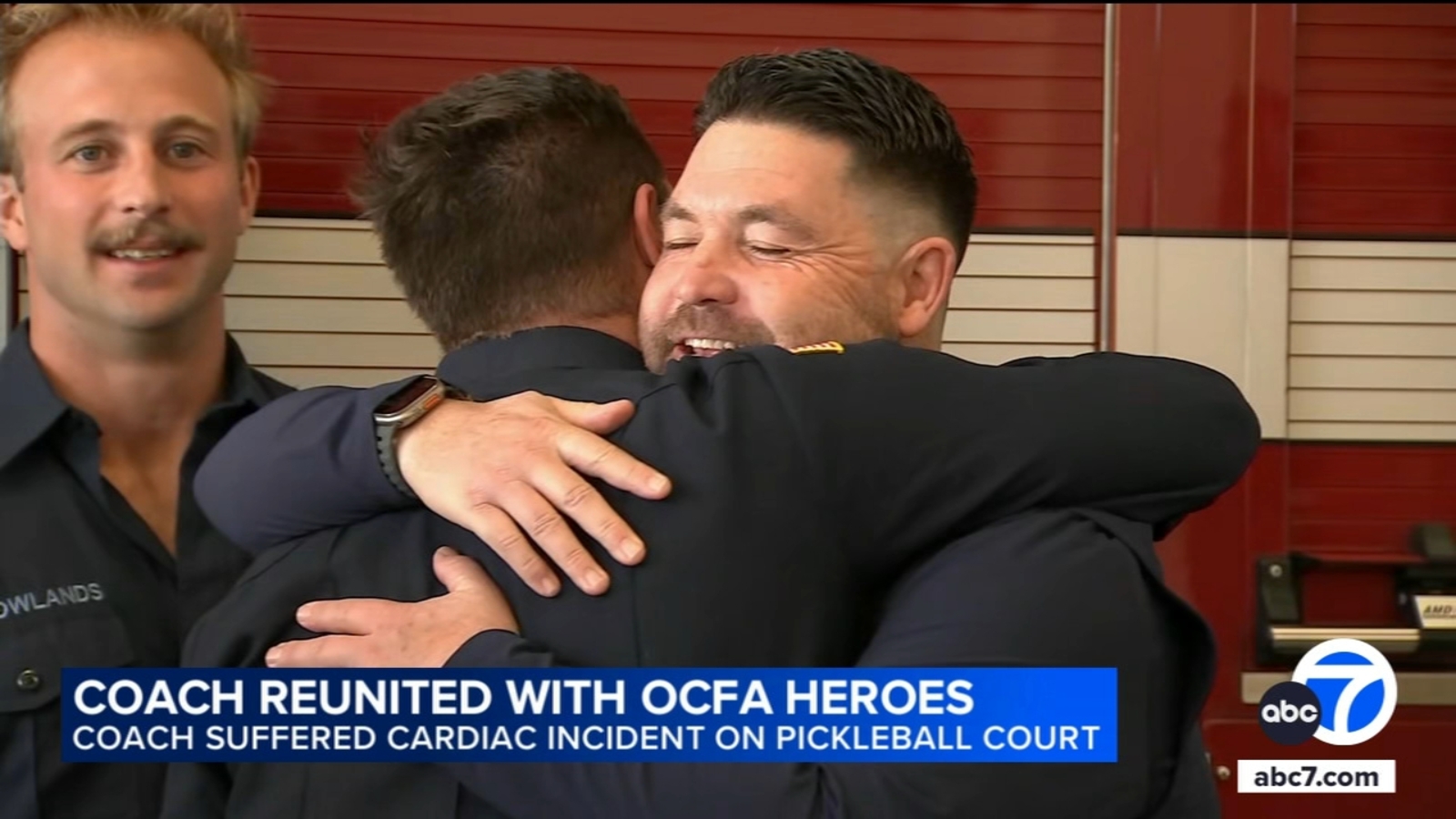 High school football coach reunites with Orange County firefighter who ...