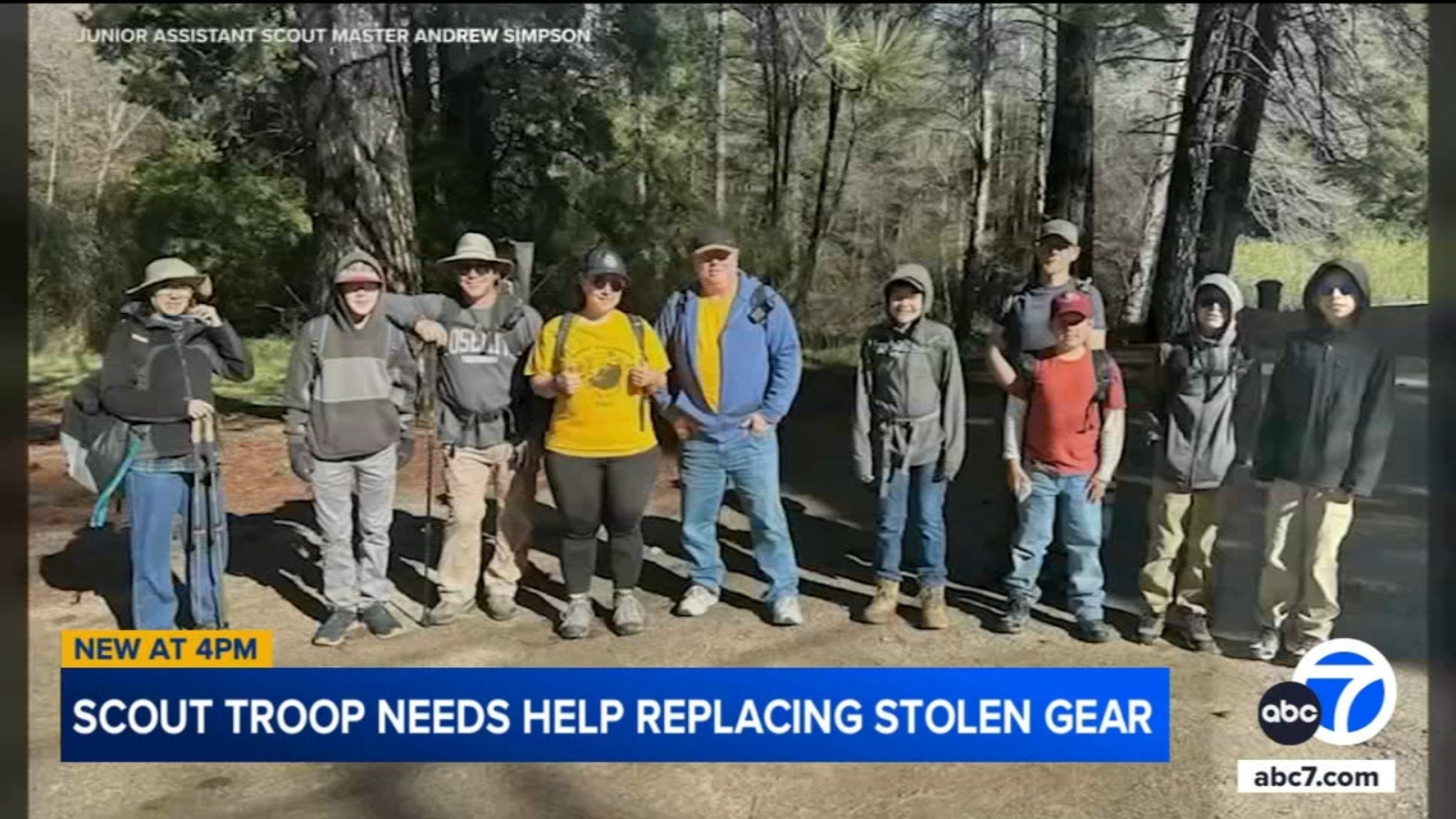 Boys Scouts troop's camping gear stolen from storage shed in Apple ...