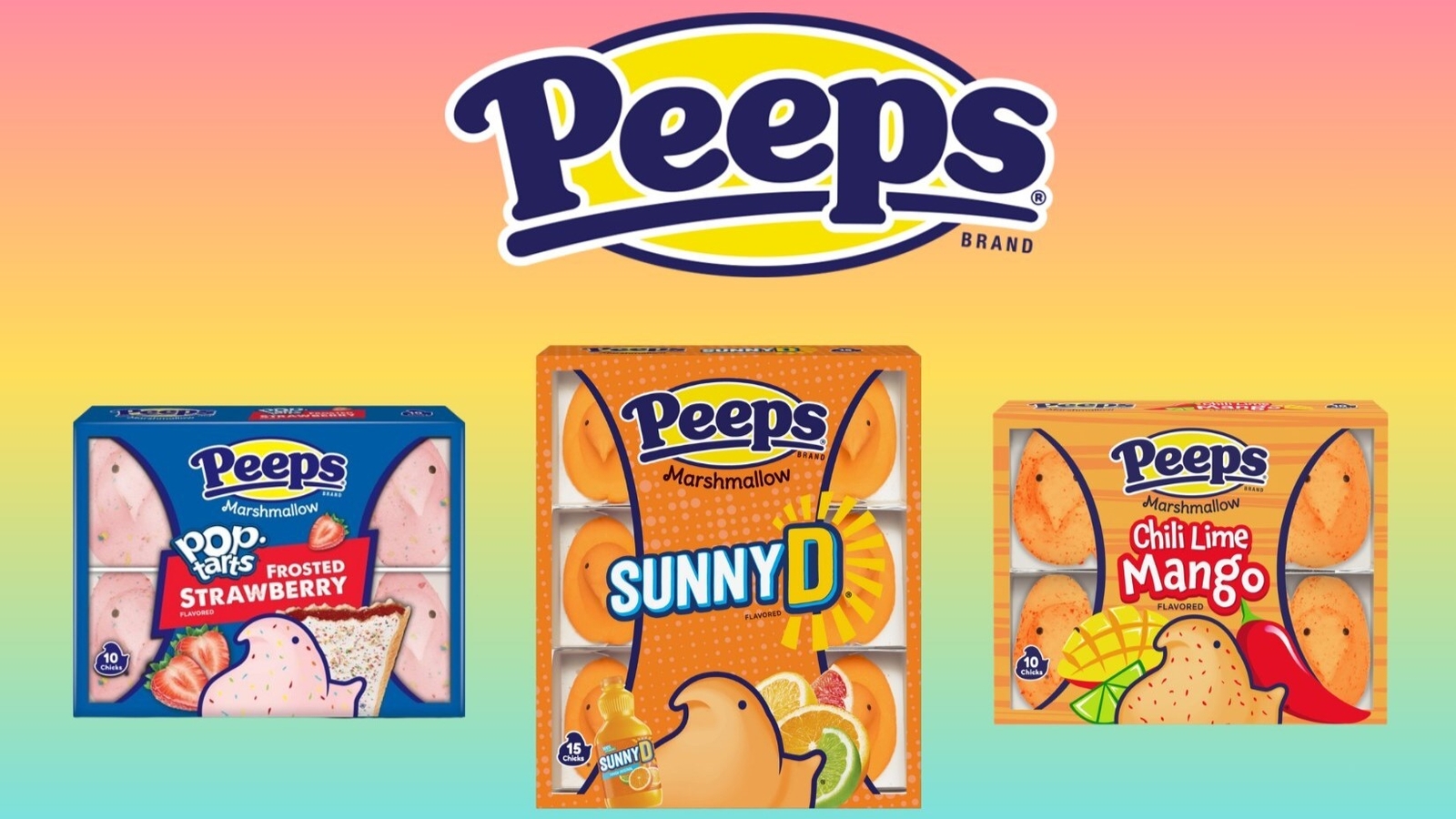 Peeps releases lineup of new flavors coming to stores ahead of Easter ...