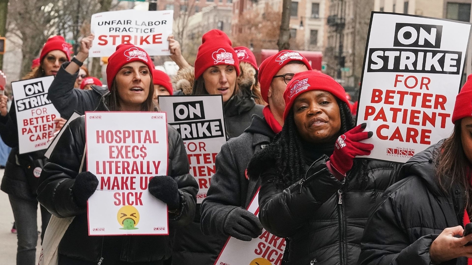 NYC nurses strike: Negotiations remain at standstill as health care ...