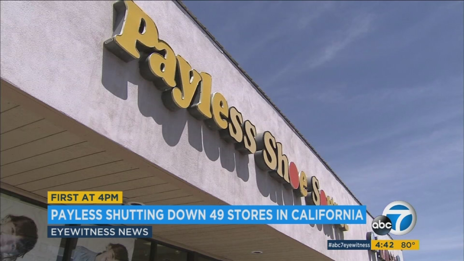 Payless files for bankruptcy, to close dozens of CA shoe stores - ABC7 ...
