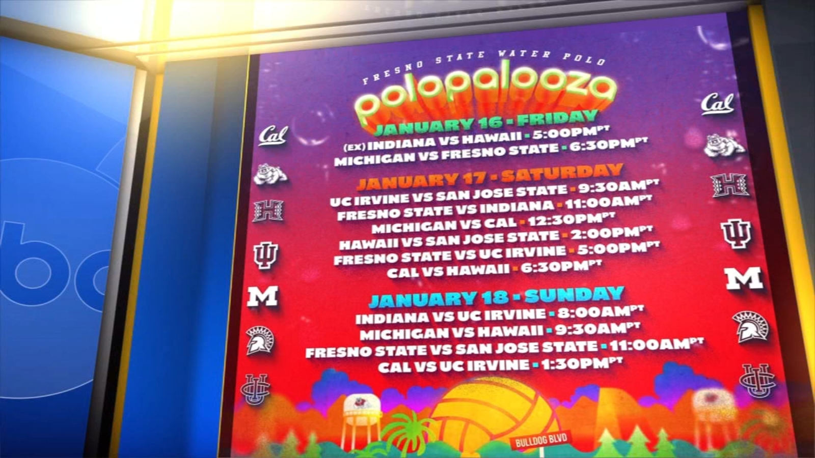 Fresno State women's water polo kicks off season with Polopalooza ...