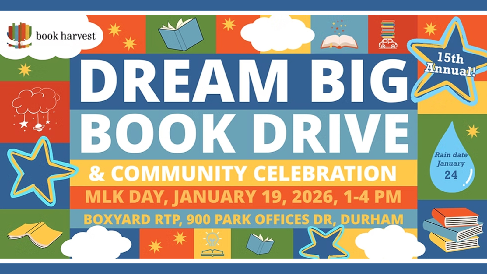 MLK Jr. Day 2026 | Book Harvest hosting Dream Big Celebration and Book ...