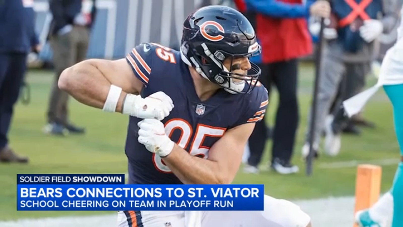 Chicago Bears news: St. Viator High School cheering on alum Cole Kmet as Bears continue playoff ...