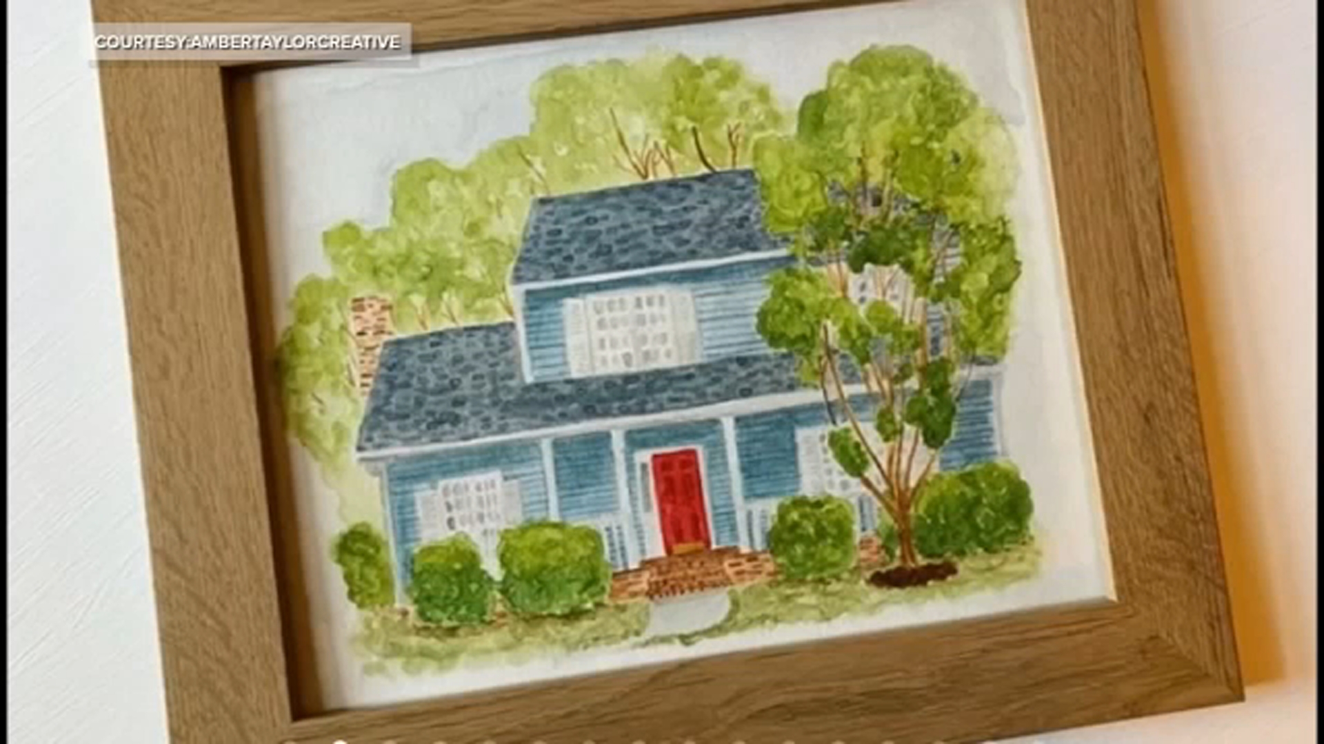 NC Made: Cary artist Amber Newton turns state pride into watercolor and ...