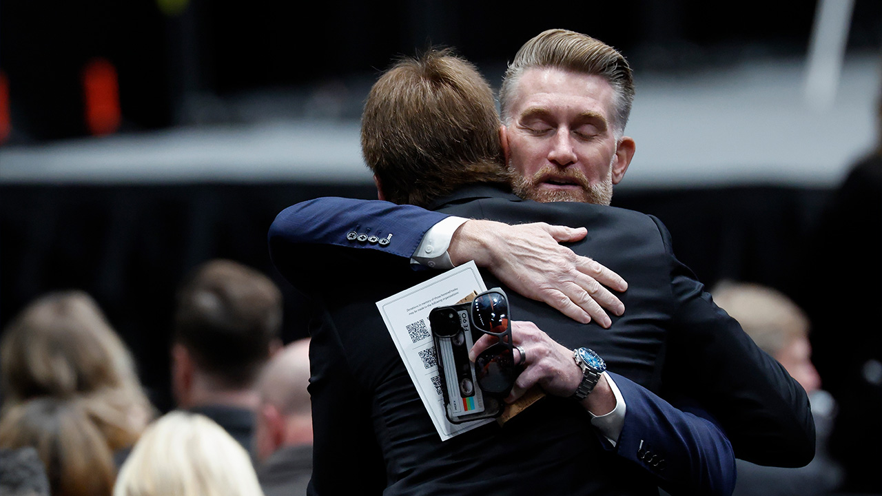 NASCAR community mourns Greg Biffle and family at memorial service in ...