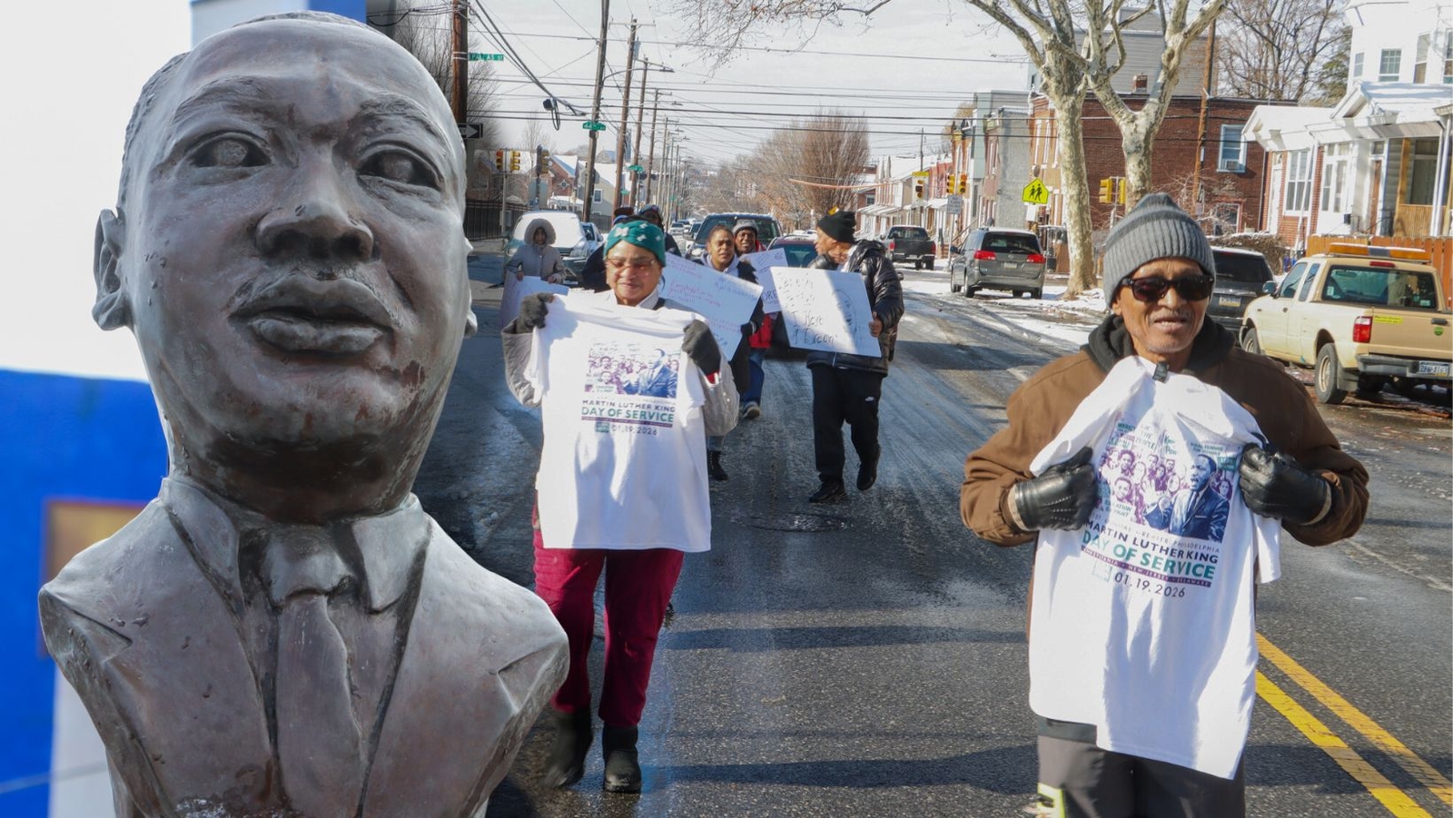 West Philly community marches to honor the legacy of Martin Luther King ...