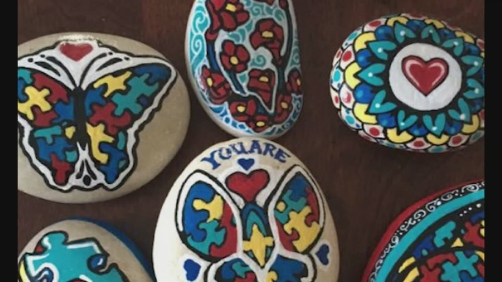 Delaware Valley Rocks: Spreading positivity one rock at a time! - 6abc ...