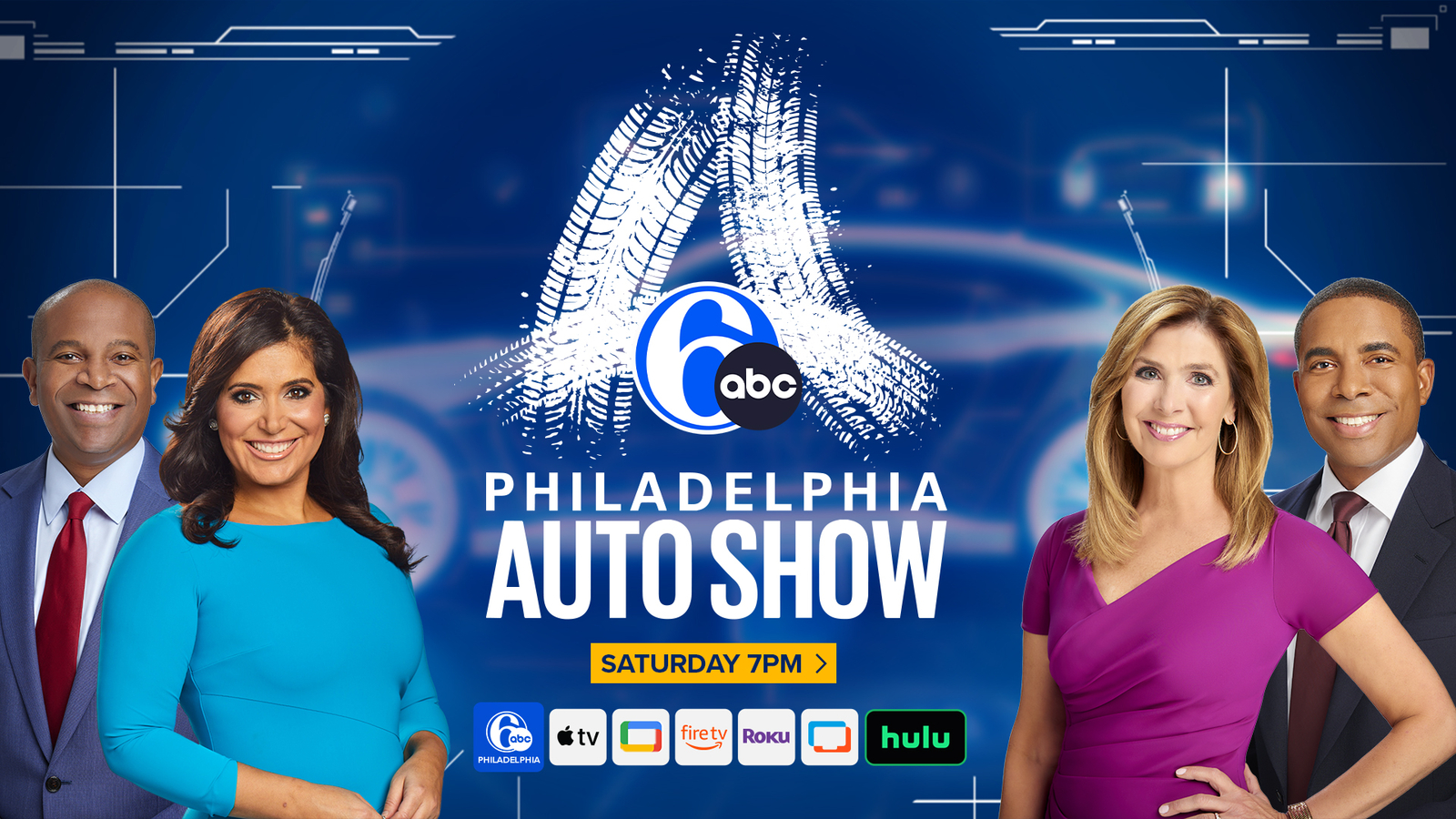 Auto Show Map And Hours - 6abc Philadelphia