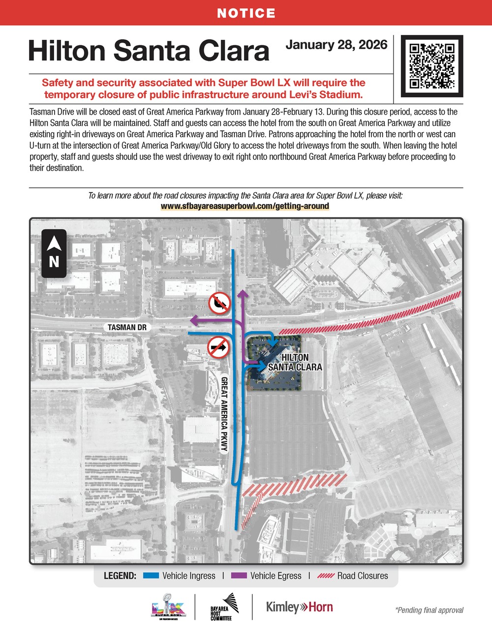 Super Bowl 2026: Road closures impacting San Francisco near Moscone ...