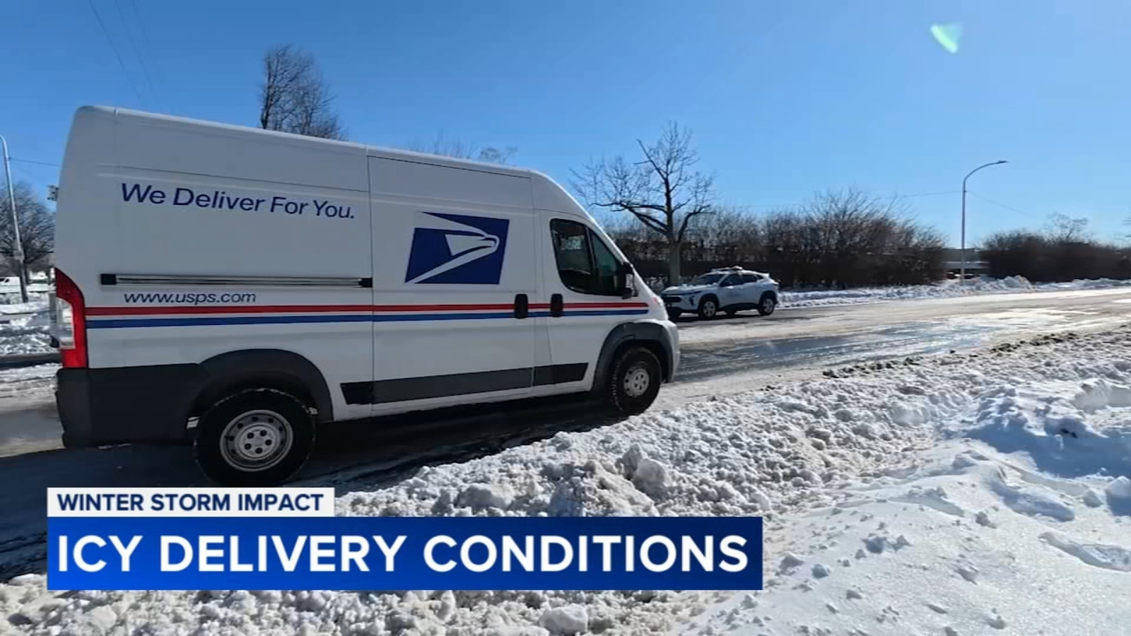 Winter storms create hazardous conditions for mail carriers, delivery ...